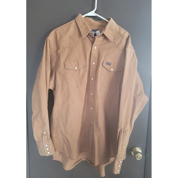 Wrangler | Shirts | Vintage Wrangler Button Up Shirt Size 836 Extra ...